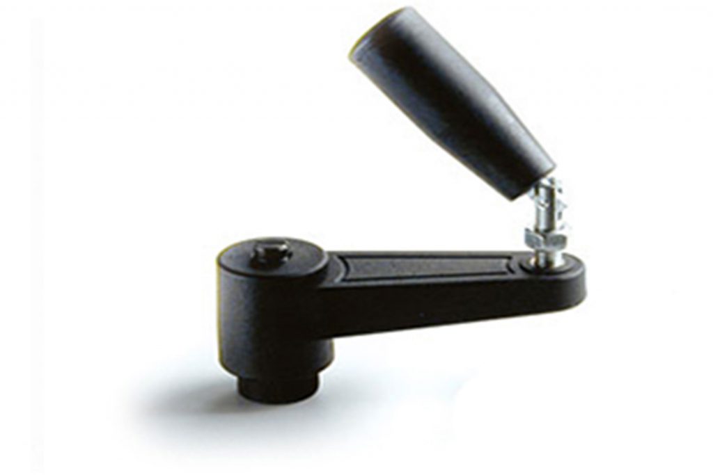 MANIVELA GRADUABLE BTC CON MANILLA GIRATORIA PLEGABLE Y CASQUILLO CON ...